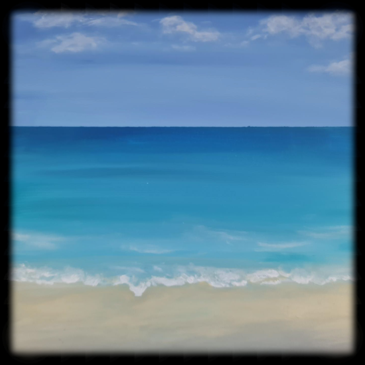 Peindre la mer à l’acrylique - Technique facile, pinceaux et couleurs