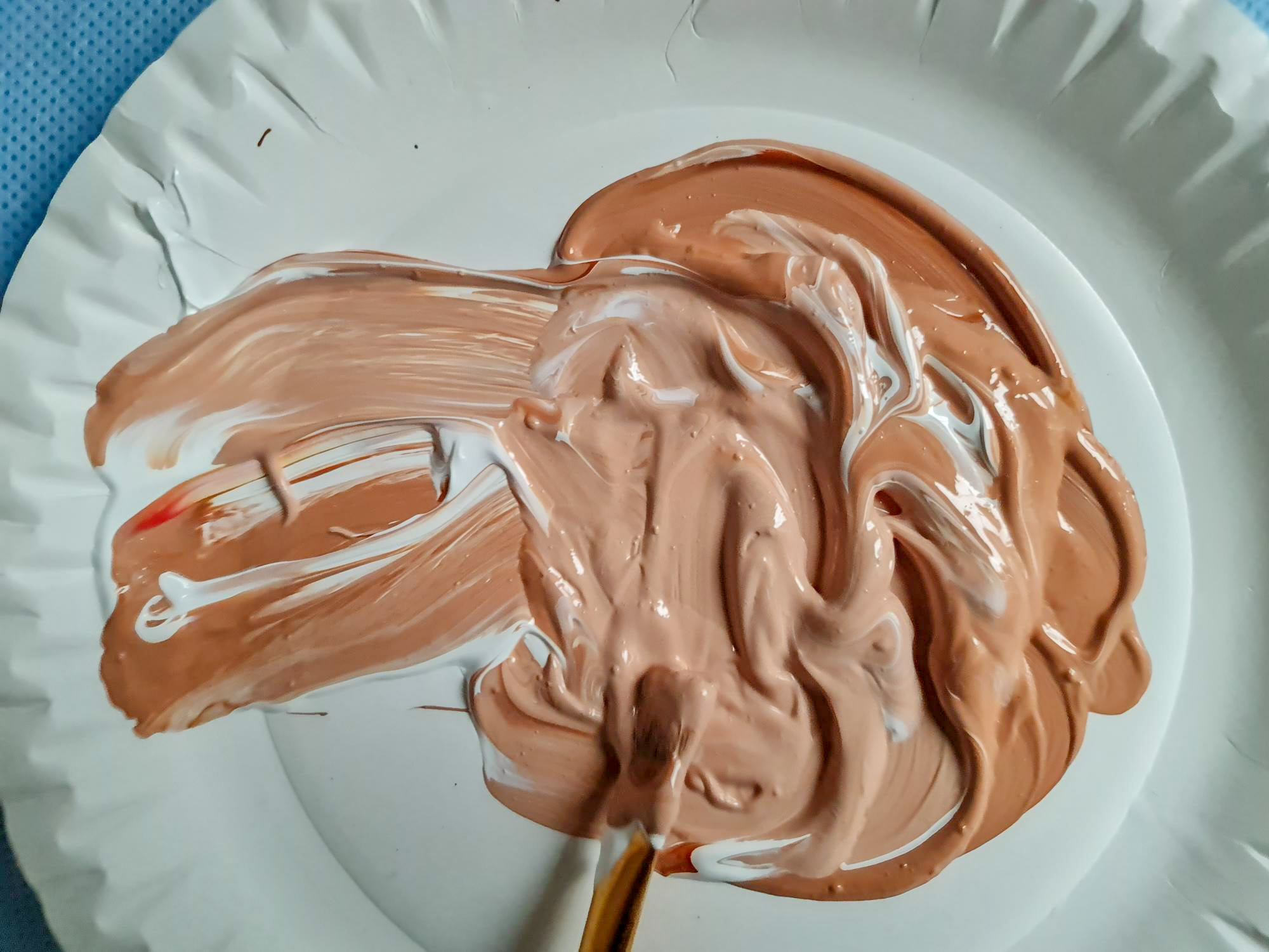 Faire la couleur chair en acrylique - Astuces pour peindre la peau