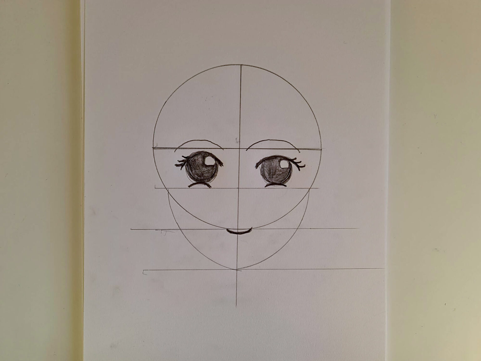 Comment dessiner un visage manga facilement - Méthode simple