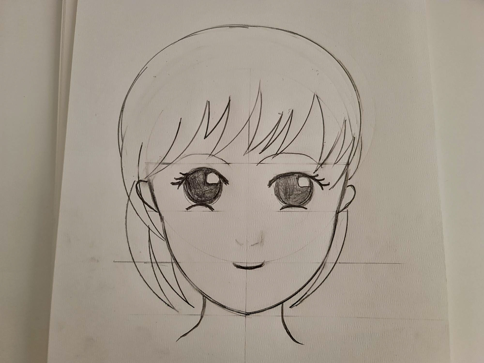 Comment dessiner un visage manga facilement - Méthode simple