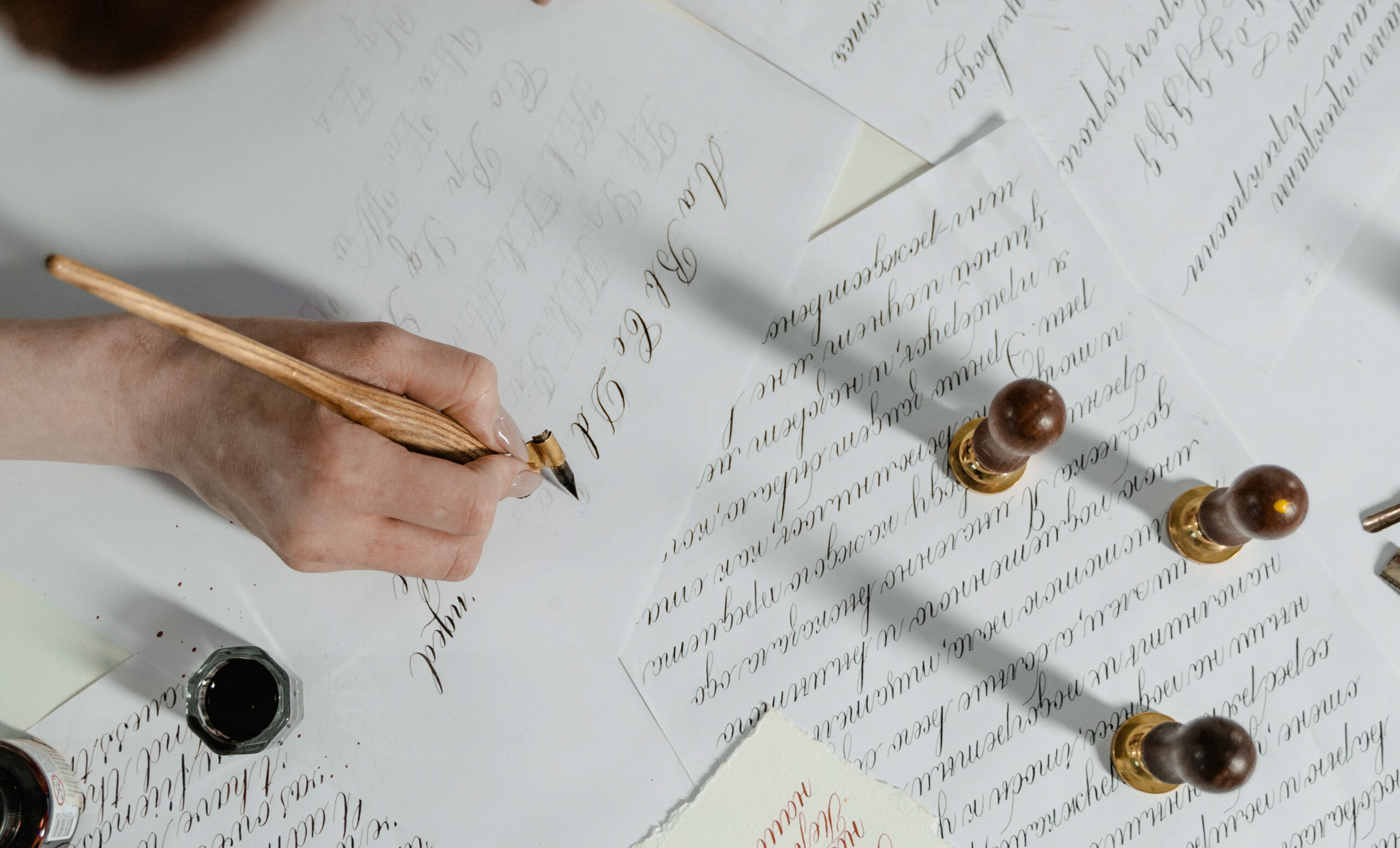 Mes modèles de calligraphie à imprimer gratuits - Idées et conseils