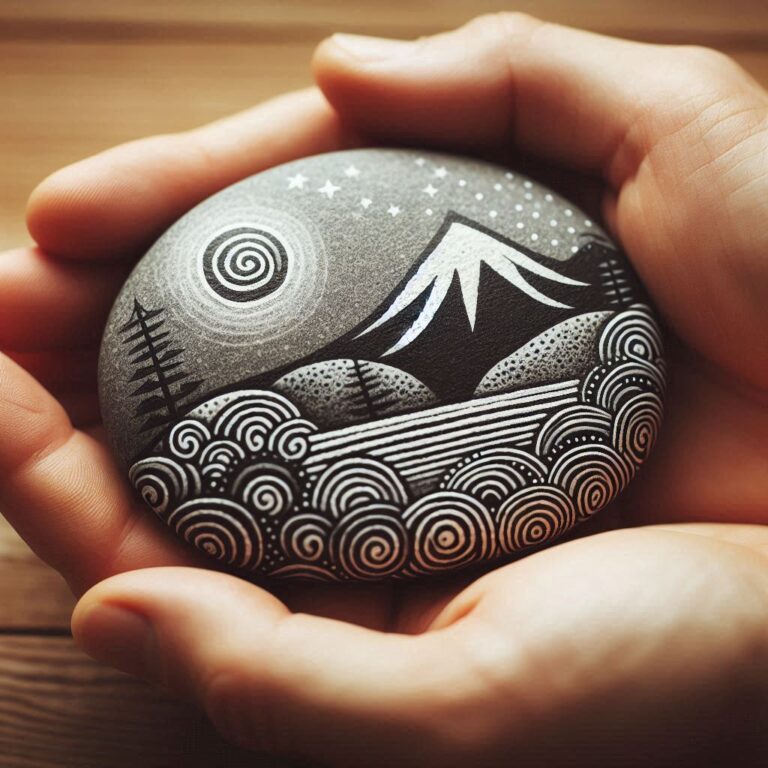 Idées de dessins sur galet faciles à faire et modèles de motifs